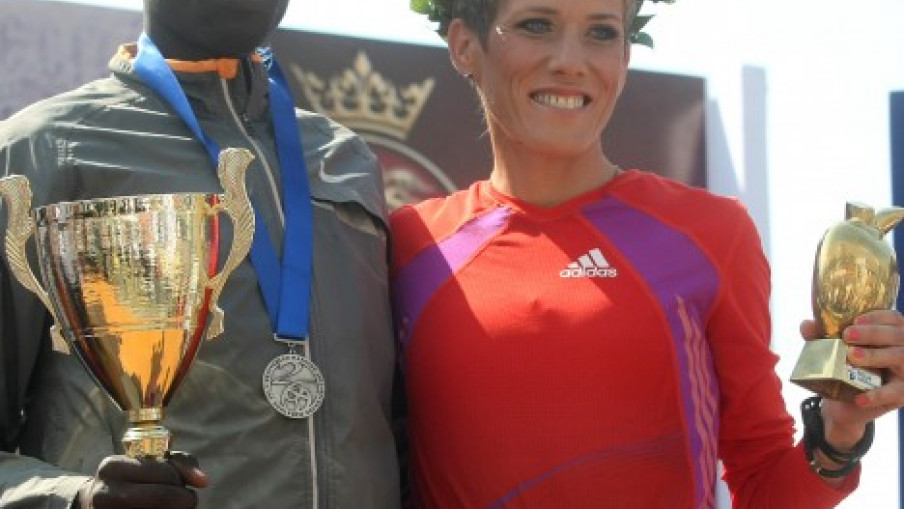 Olivera Jevtić trči polumaraton na Beogradskom maratonu