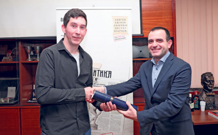 Marko Pajić dobitnik Nagrade „Vladimir Bulatović Vib”